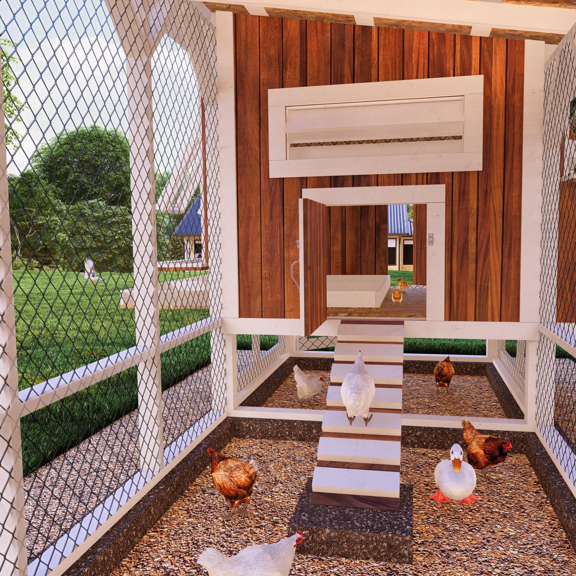 DIY Chicken Coop Plans for 16 Chickens, Build Your Own Chicken Coop ...