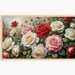 Roses, Garden, Red, Pink, White, Flowers, Samsung Frame TV Art, Digital ...