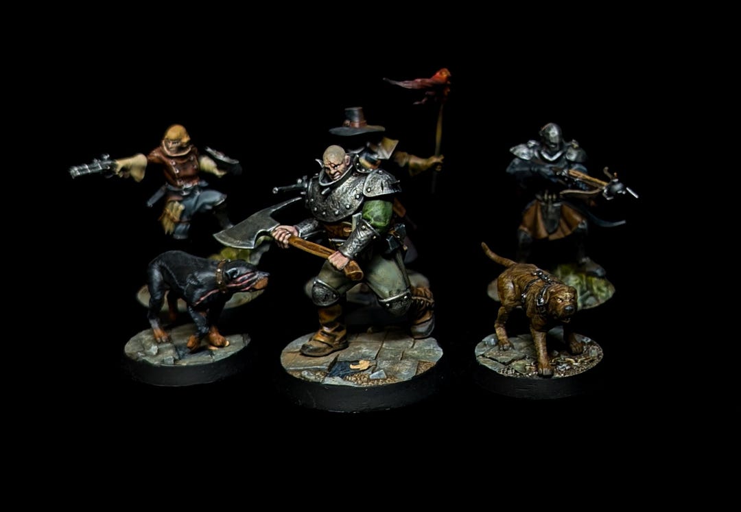 Hexbane Hunters Painted Miniatures - Warhammer Underworlds 1.0 - Etsy