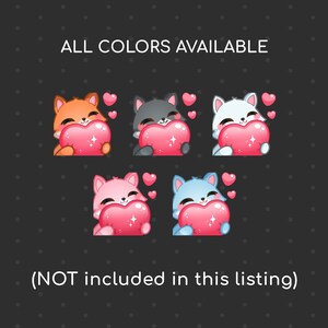 10 Cute Shadow Fox Emotes pack 5 for Twitch, Youtube, Discord, Stream ...