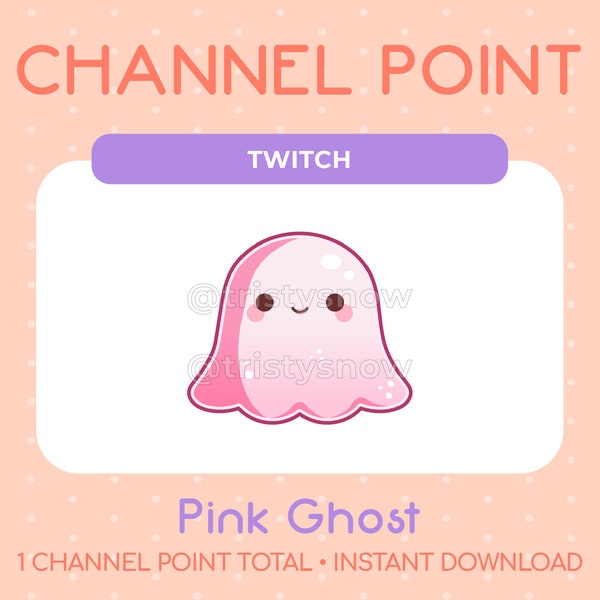 Pink Ghost - Etsy