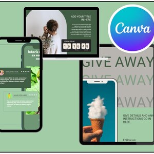 Instagram Canva Template Bundle Social Media Template Bundle Premade ...