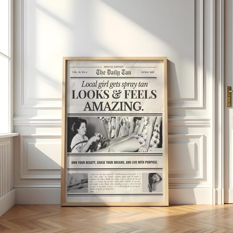 Tan Wall Art - Etsy