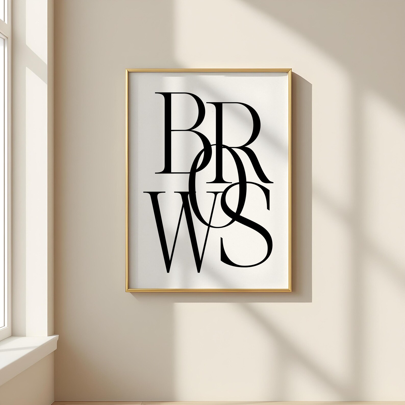 Brow Studio Decor, Eyebrow Wall Art, Lash Room Decor, Beauty Salon ...