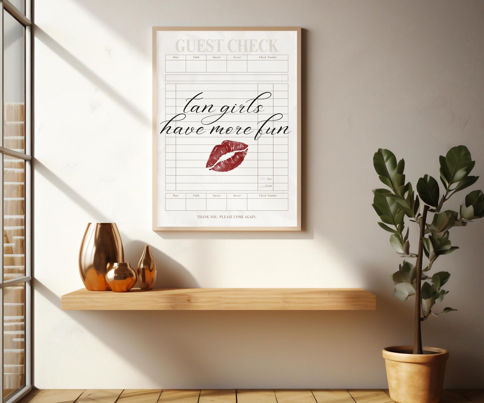 Spray Tan Decor: Tanning Studio Art, Salon Wall Art, Digital Download ...