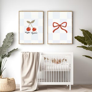 Cherry Print | Cherry Blossom Art | Kids Room Wall Decor | Boys Nursery ...
