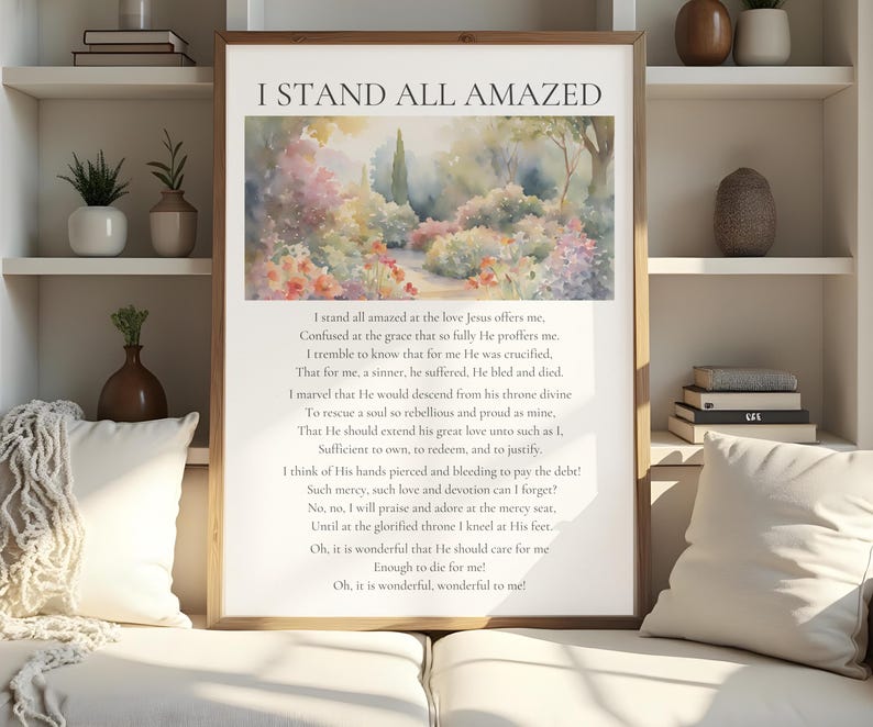 Printable Christian Artwork - Digital Download - Religious Wall Art - I ...