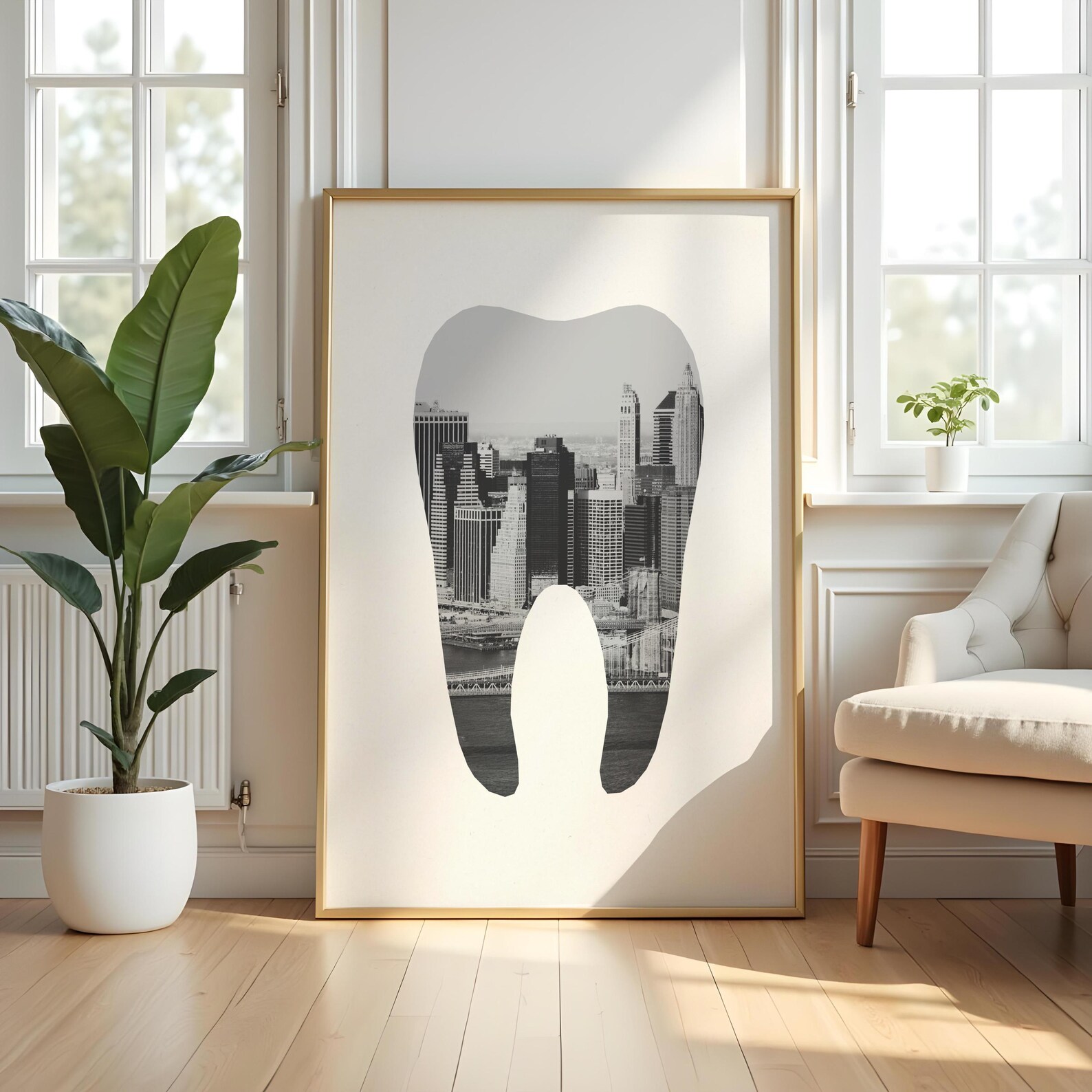 Dentist Office Decor - Dental Clinic Wall Art - Modern Dentist Office ...
