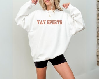 Yay Sports Bubble Letter SVG File, Cut File - Etsy