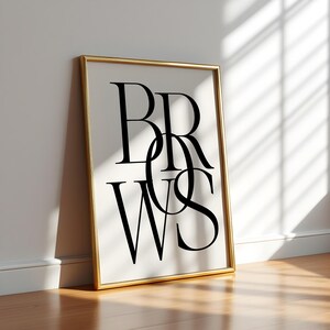 Brows Studio Decor | Lash and Brow Sign Prop | Brows Artist Digital Art ...