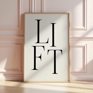 Gym Wall Art, Motivational Quotes for Home Gym Decor, Fitness Wall Art ...