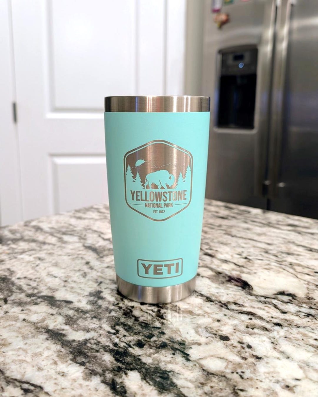 Yeti, 20oz Tumbler: Yellowstone National Park - Etsy