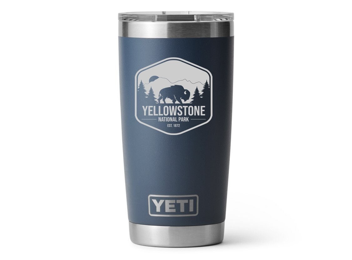 Yeti, 20oz Tumbler: Yellowstone National Park - Etsy