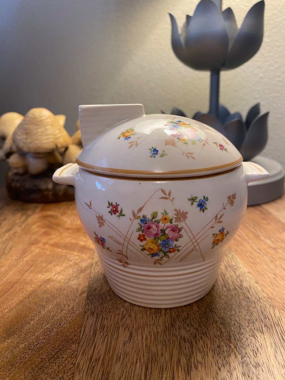 Vintage Triumph Limoges Sugar Bowl - Etsy