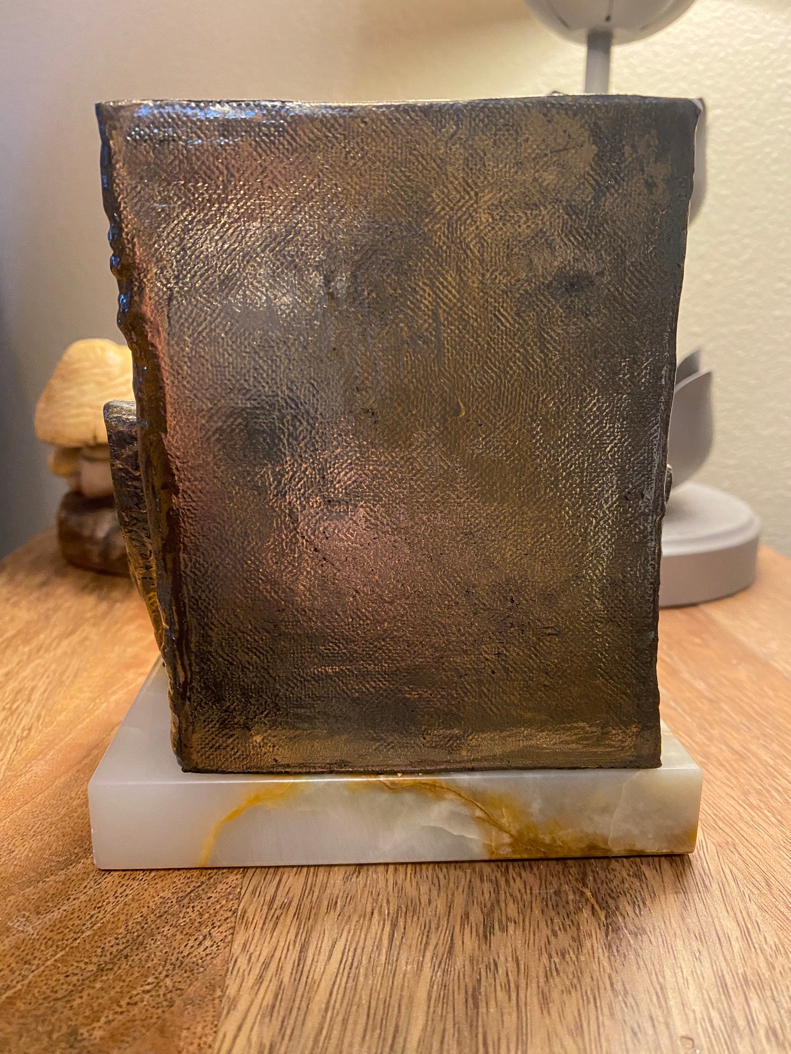 Brass and Marble Books Bookend - Etsy