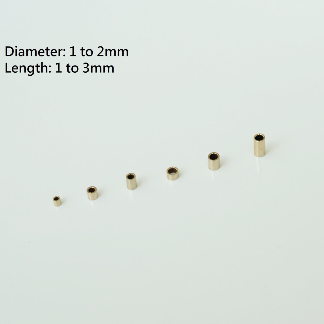 14K Gold Filled Crimp Beads, Crimp Tubes for Jewelry Making, Jewelry ...