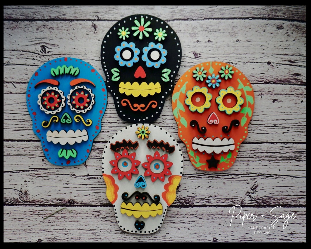 DIY Sugar Skull Kit/dia De Los Muertos Kit - Etsy