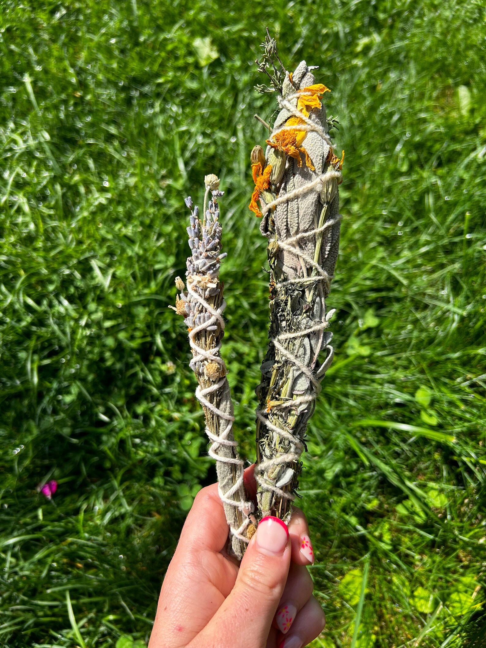 Wild Crafted Floral Smoke Wands - Etsy