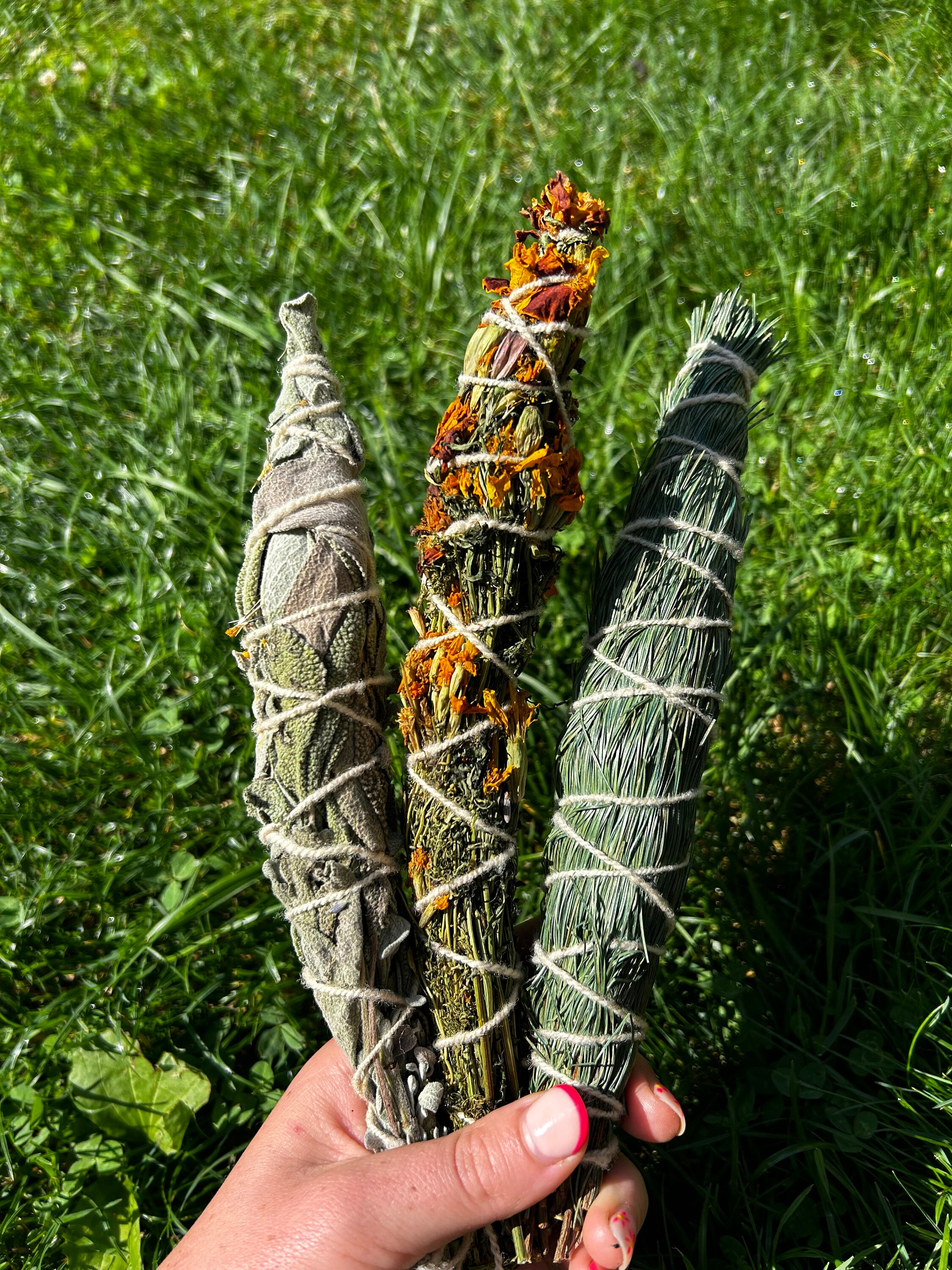 Wild Crafted Floral Smoke Wands - Etsy
