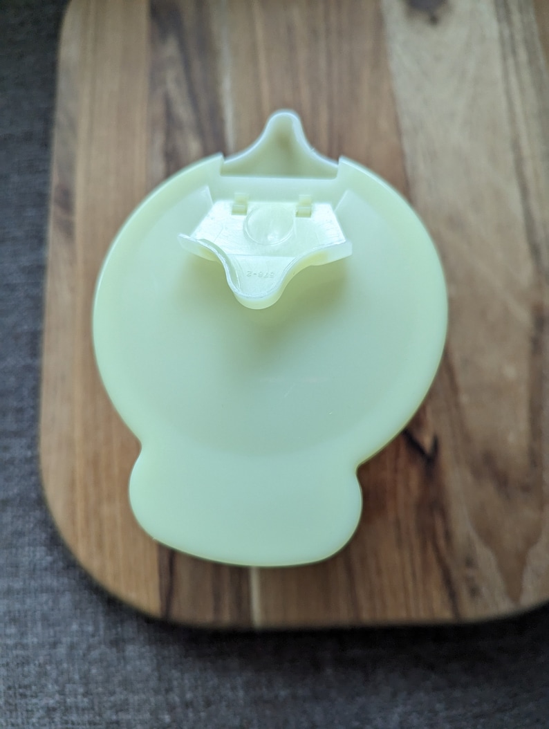 Vintage Milk Jug Tupperware Container in Yellow - Etsy