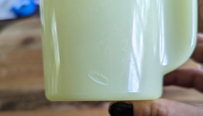 Vintage Milk Jug Tupperware Container in Yellow - Etsy