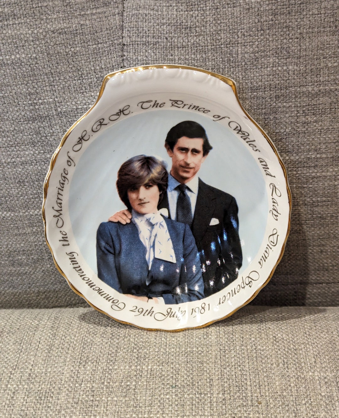 The Prince of Wales and Lady Diana Trinket Dish | Commemorating the ...