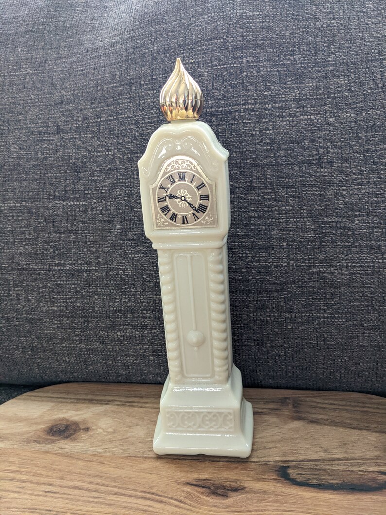 Vintage Avon Grandfather Clock/ Alarm Clock Perfume Bottle/ Decanters ...