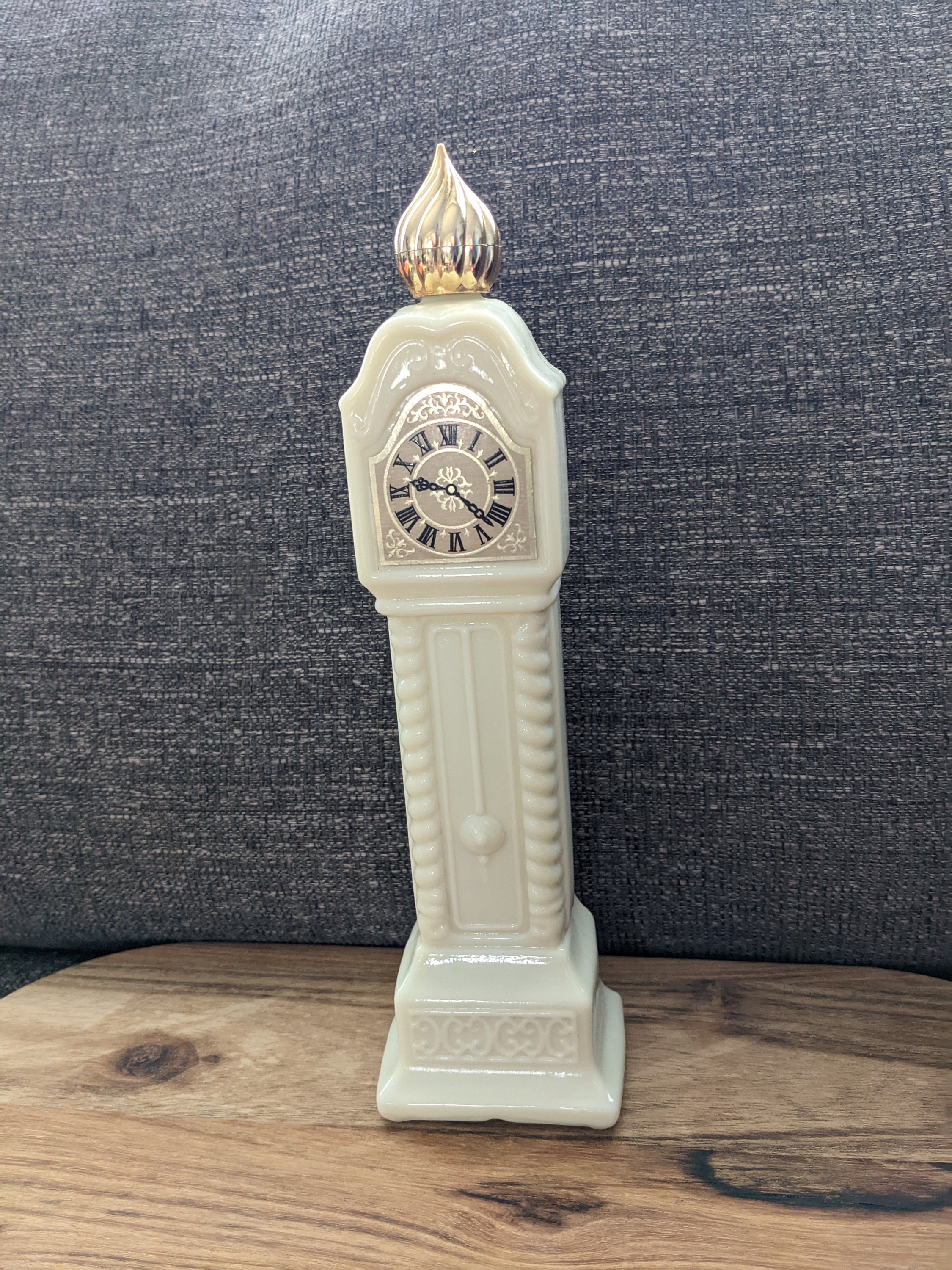 Vintage Avon Grandfather Clock/ Alarm Clock Perfume Bottle/ Decanters ...