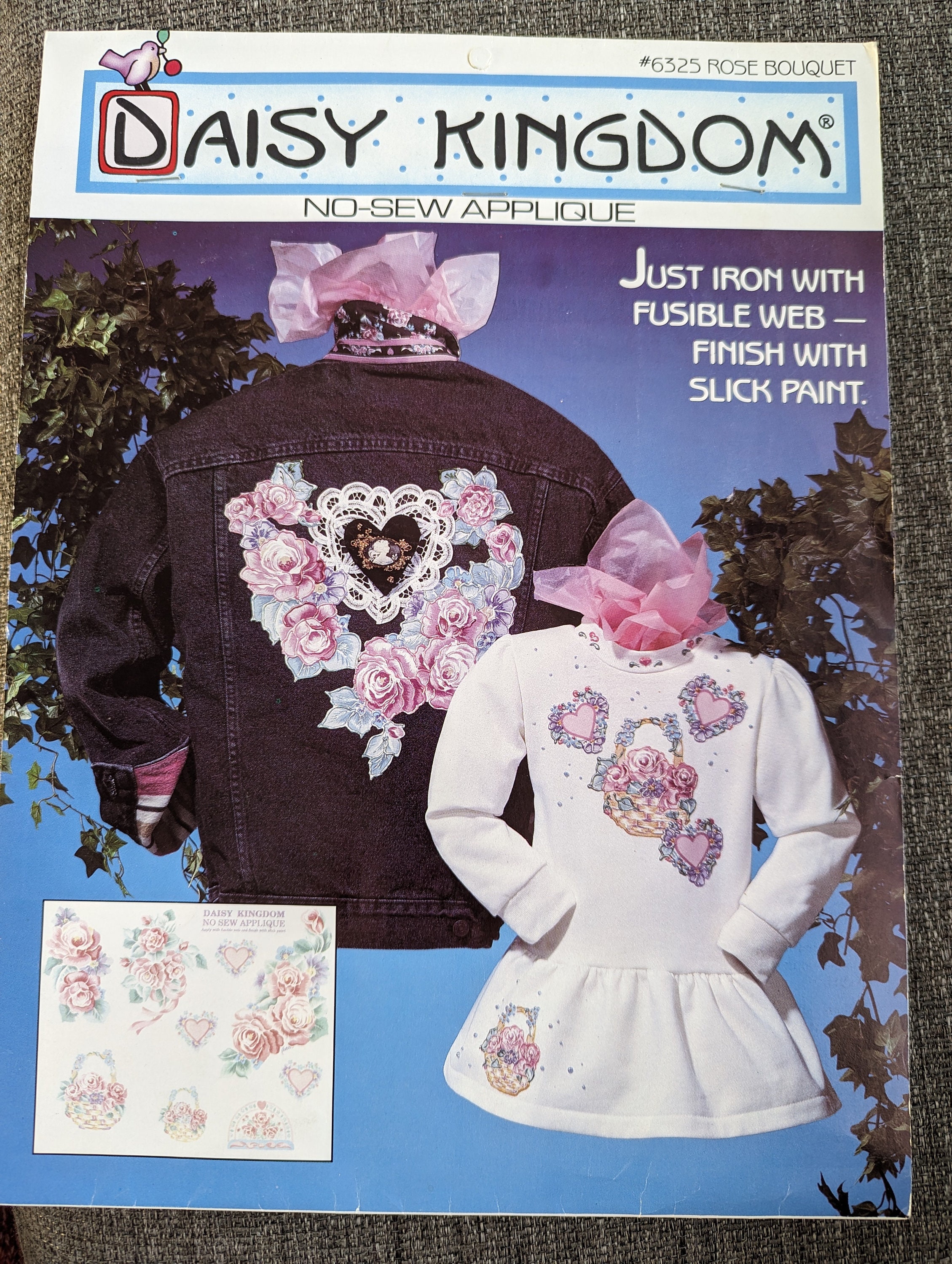 Daisy Kingdom No-sew Fabric Applique - Etsy