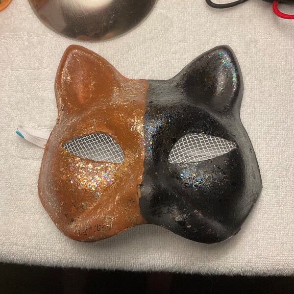 Black Cat Therian Mask - Etsy