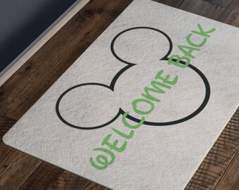 Mickey Mouse Door Mat - Etsy
