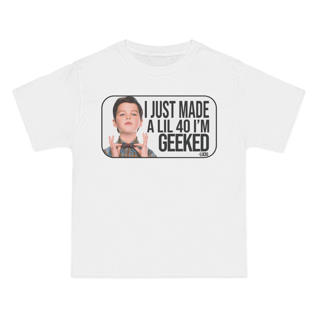 Young Sheldon / Lucki geeked Parody T-shirt - Etsy