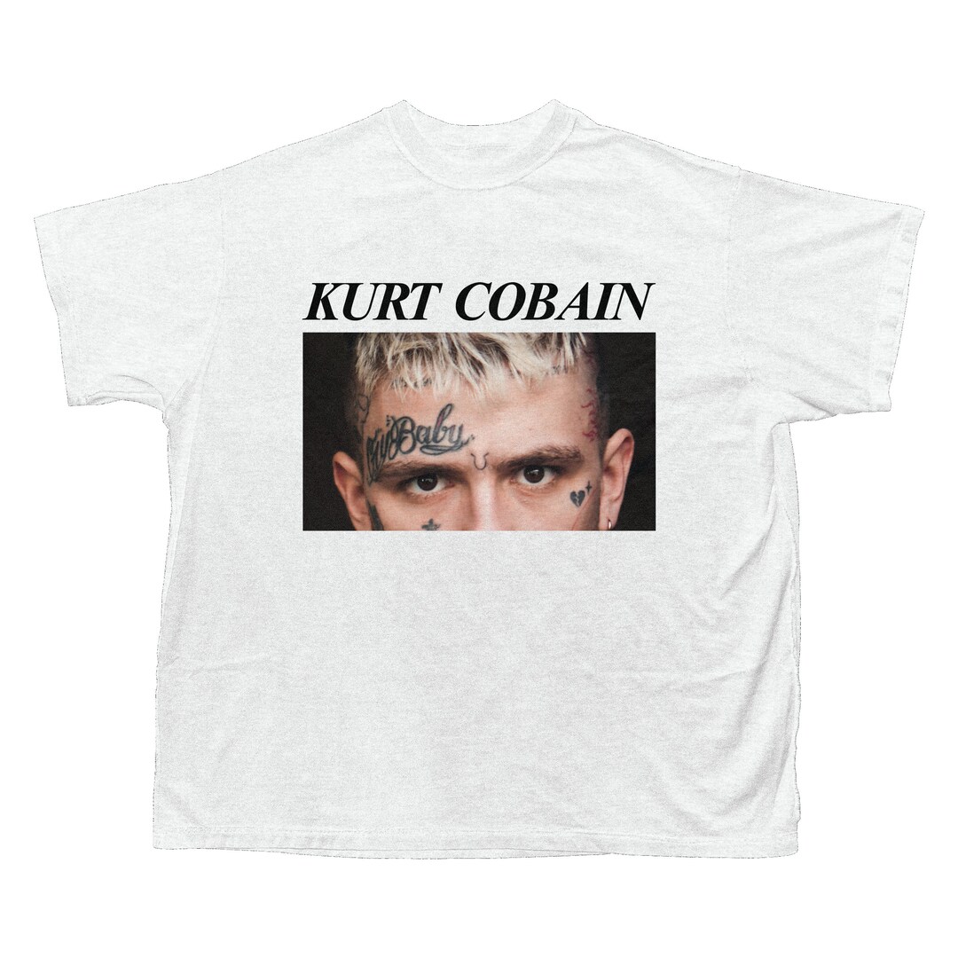 RIP Kurt Cobain Nirvana / Lil Peep T-shirt - Etsy