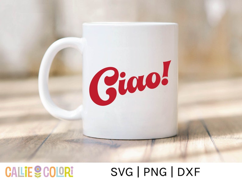Ciao SVG Italian Svg Italy Svg Ciao T-shirt Italian - Etsy