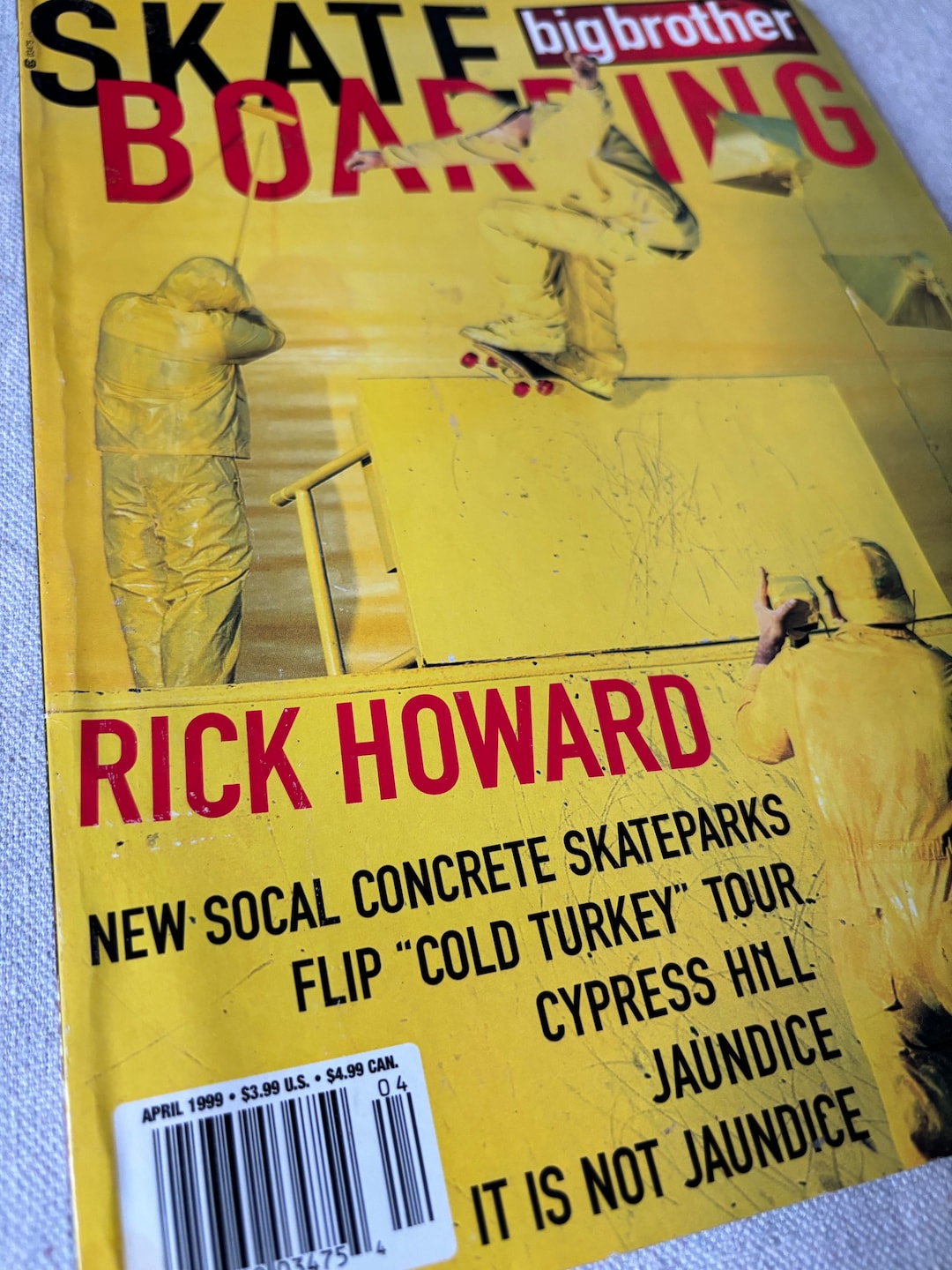 Big Brother Skateboarding Magazine April 1999 - Etsy