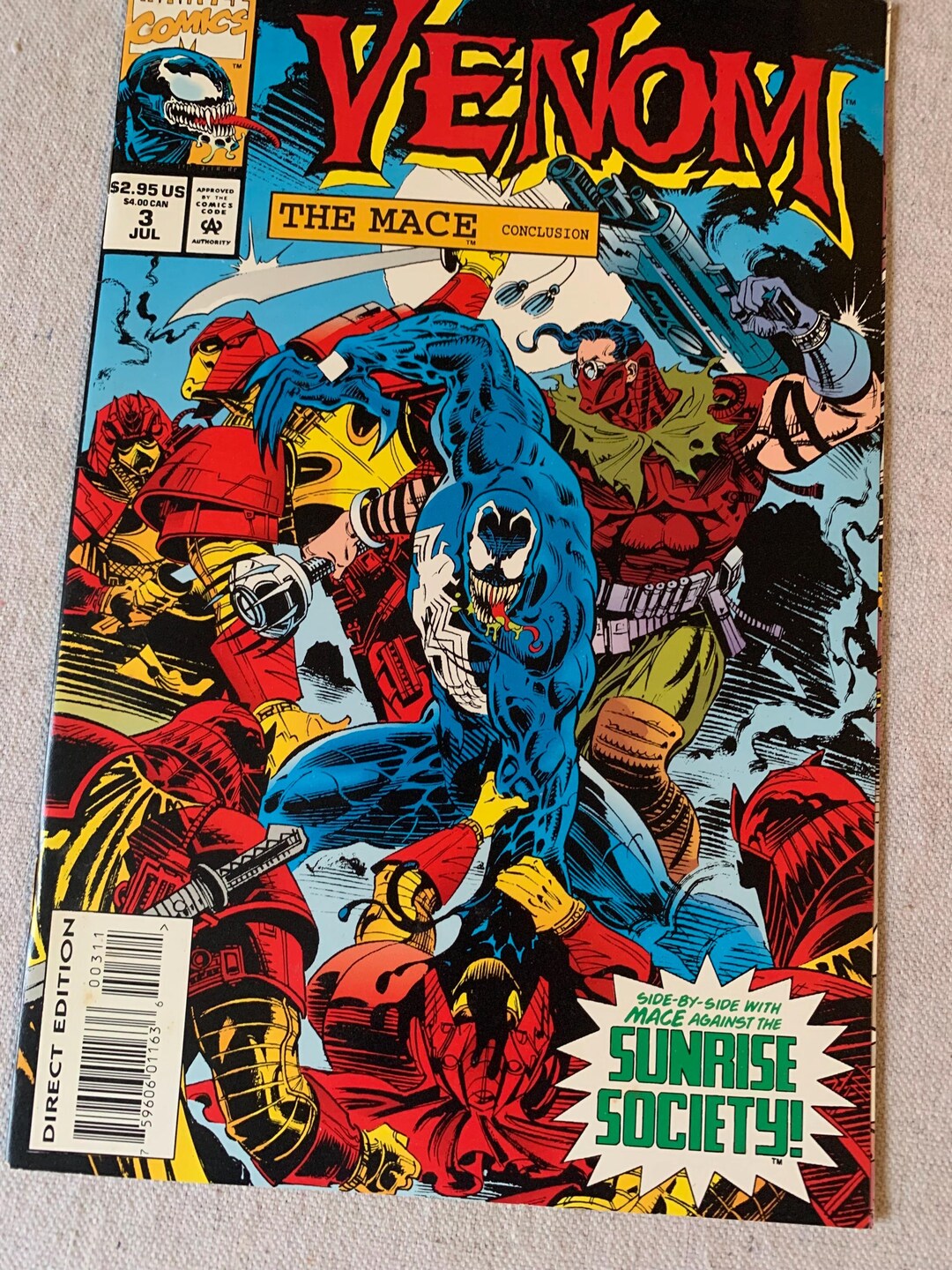 Venom: the Mace 3 VINTAGE - Etsy