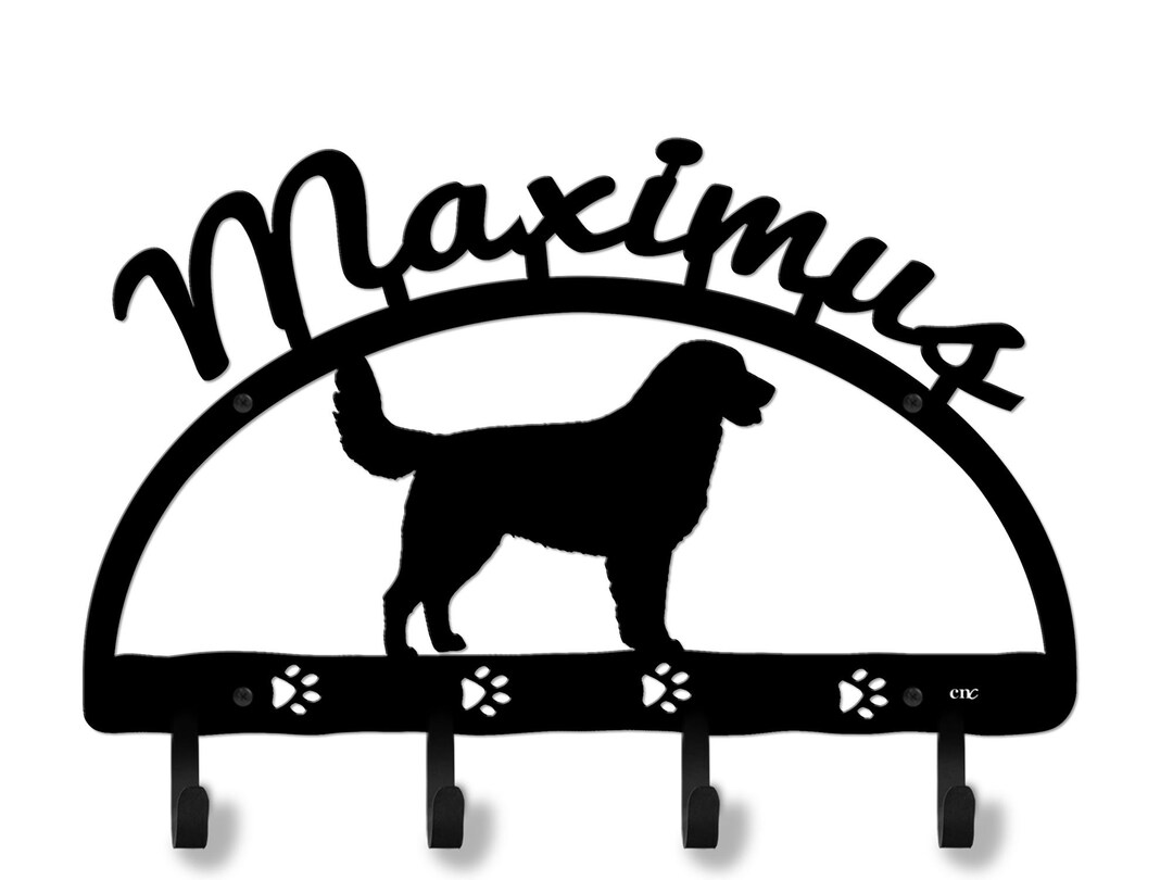 Nova Scotia Duck Trolling Retriever Wall-mount Leash Hooks With Name ...