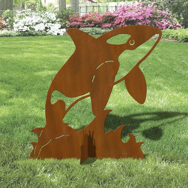 Rust Yard Sculpture - Etsy