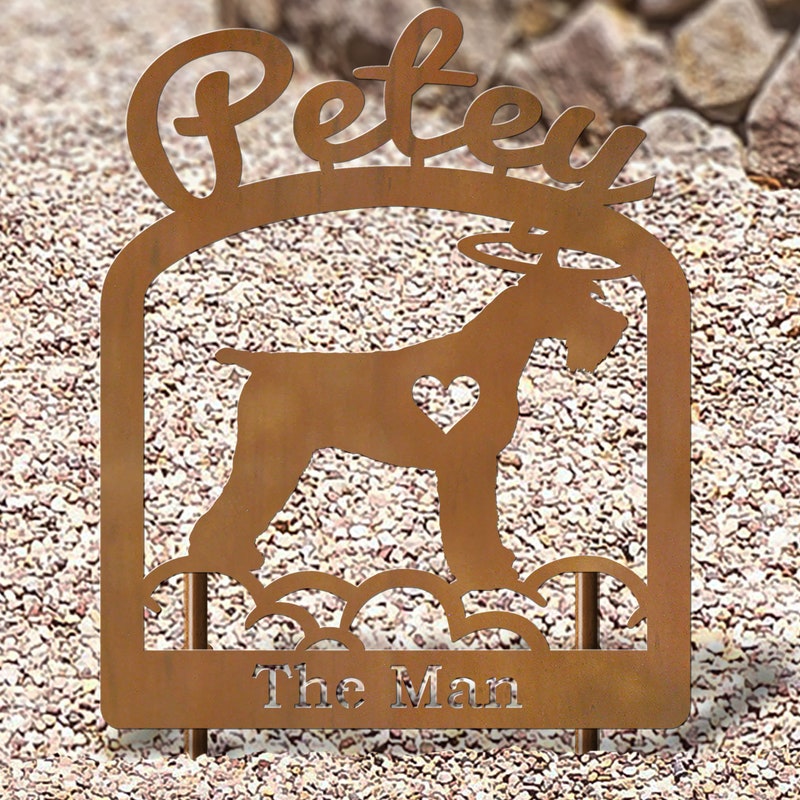 Schnauzer Sign - Etsy