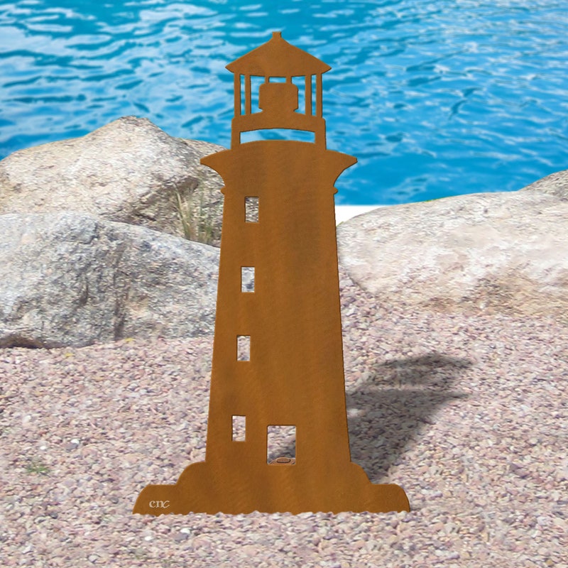 Metal Lighthouse - Etsy