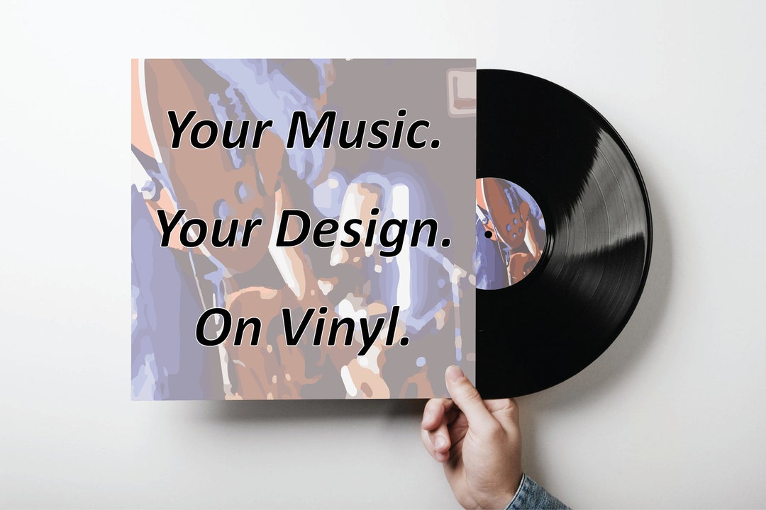 Custom Made 12" Vinyl Record Album - NEW COLORS - Handmade With Your ...