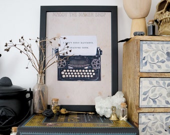 WEDNESDAY ADDAMS POSTER Printable, Wednesday Addams Printable ...