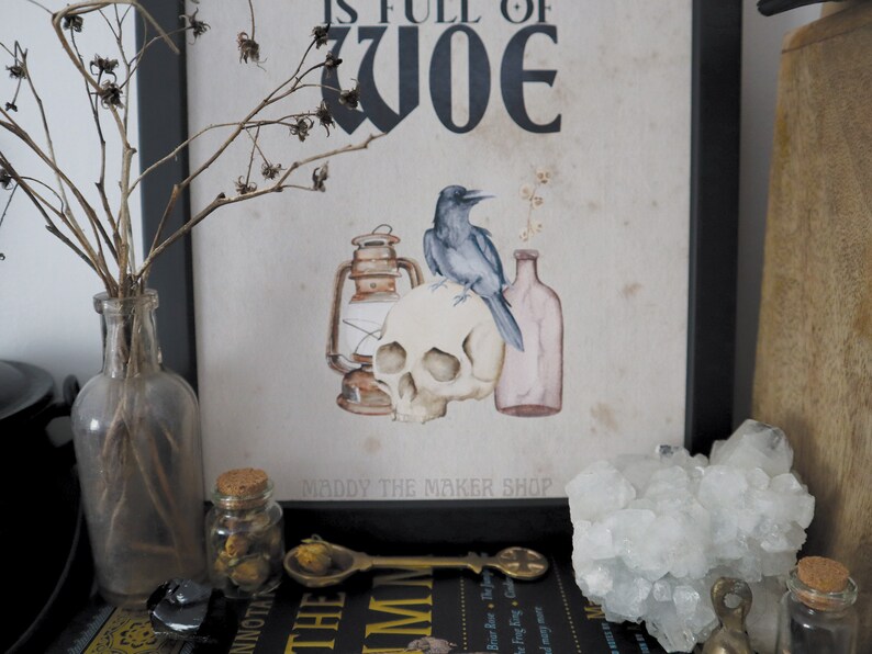 WEDNESDAY ADDAMS POSTER Printable, Wednesday Addams Printable ...