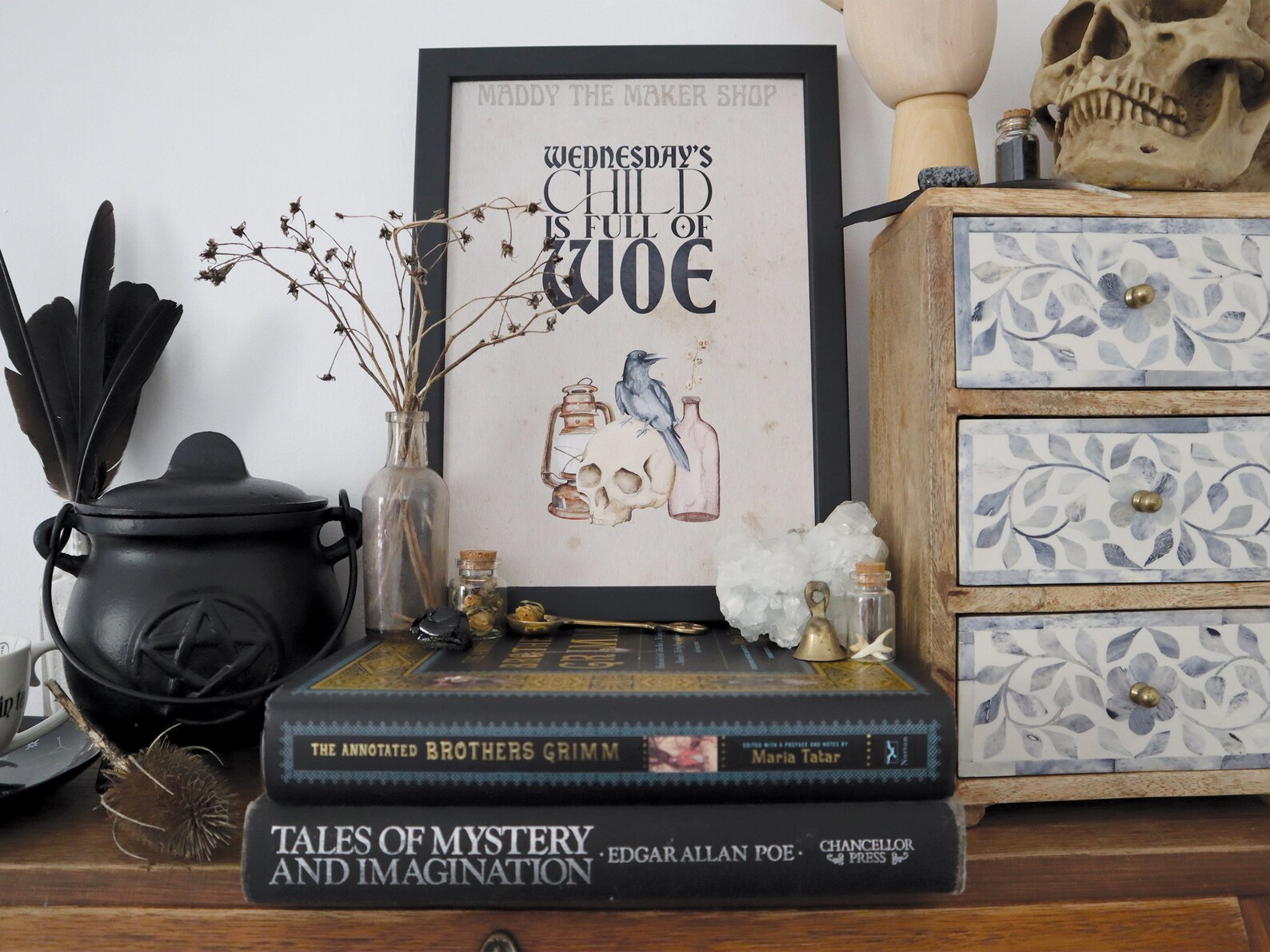 WEDNESDAY ADDAMS POSTER Printable, Wednesday Addams Printable ...