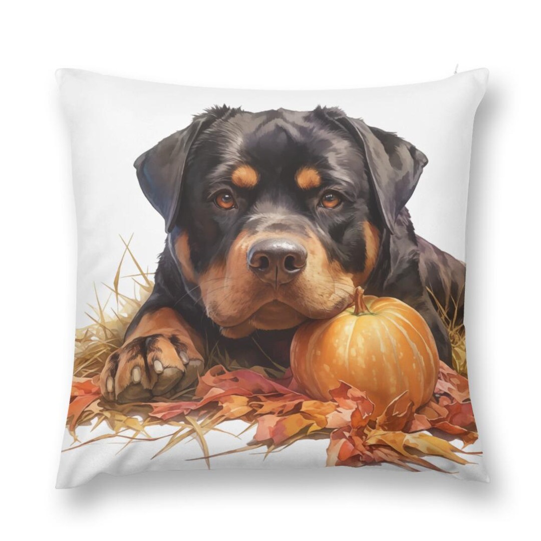 Rottweiler Autumn & Thanksgiving Pet Decor | Festive Pet Designs ...