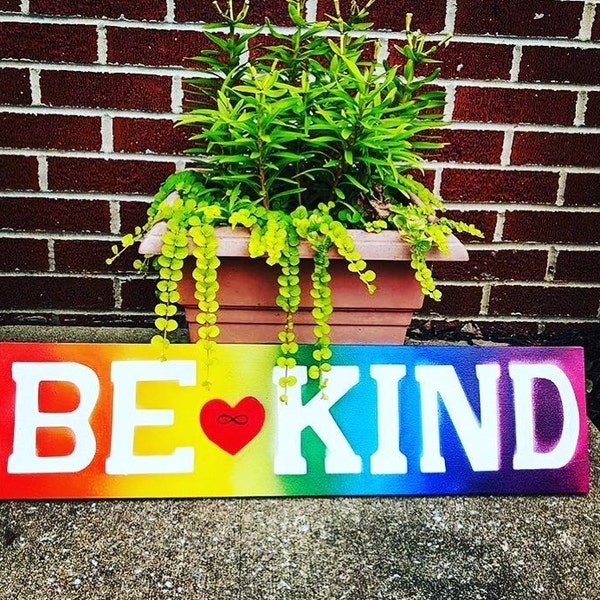 Be Kind Sign - Etsy