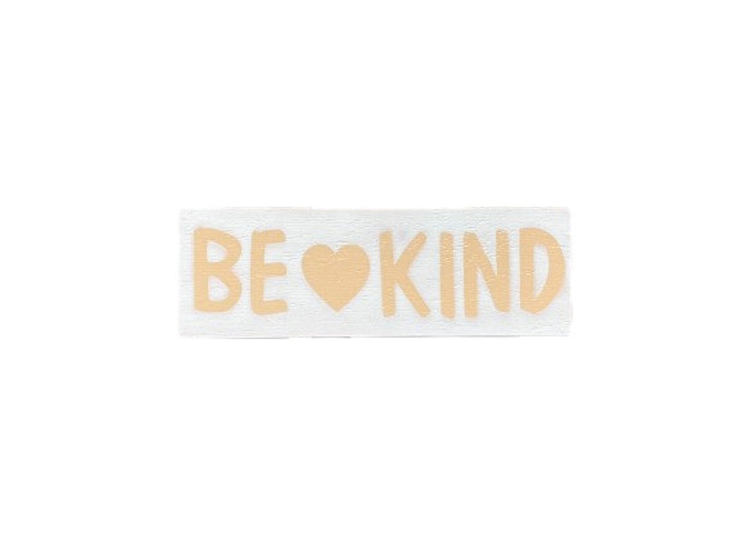 Paint Your Own BE KIND Sign Kids Font - Etsy