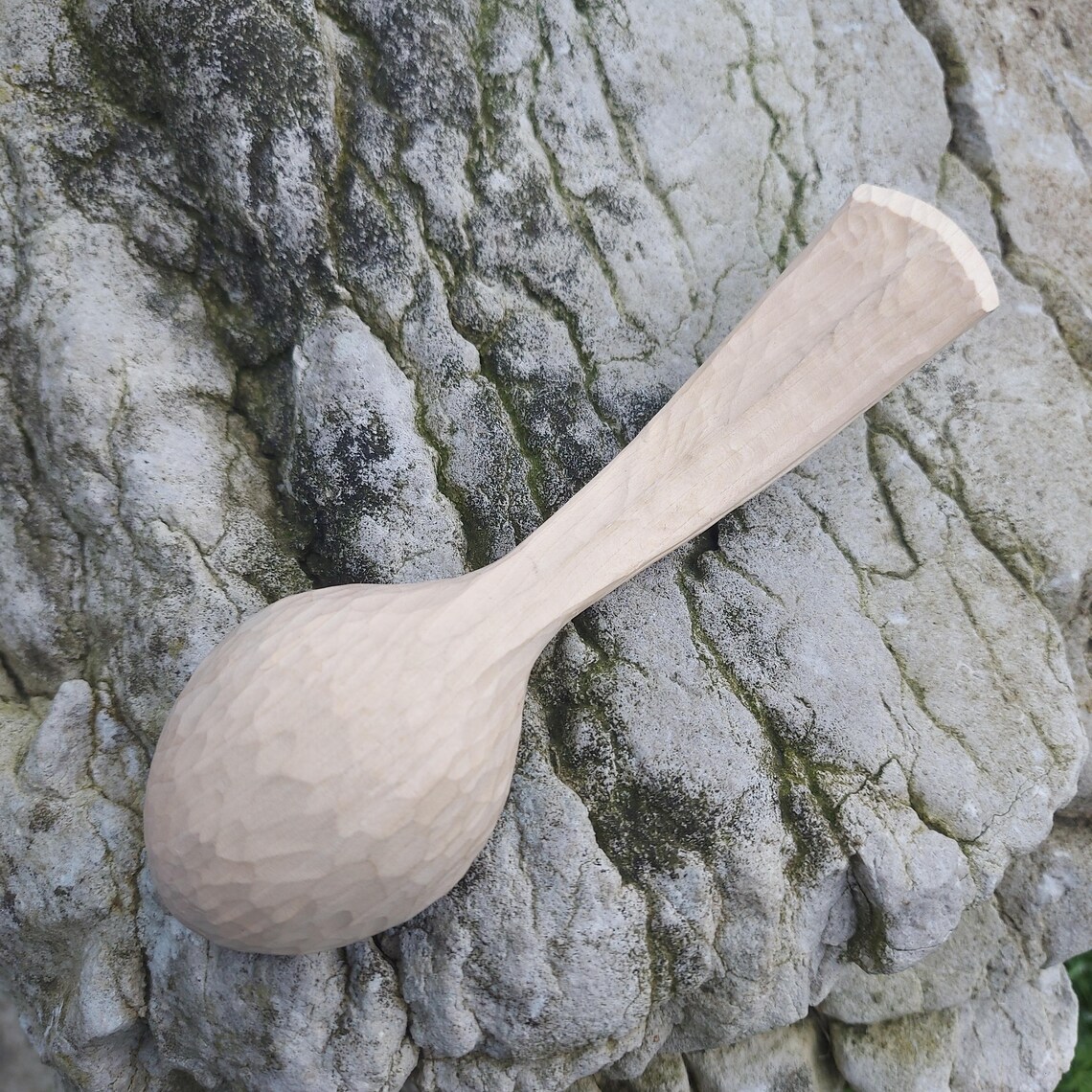 Viking Spoon , Hand Carved Wooden Spoon Early Medieval Norse ...