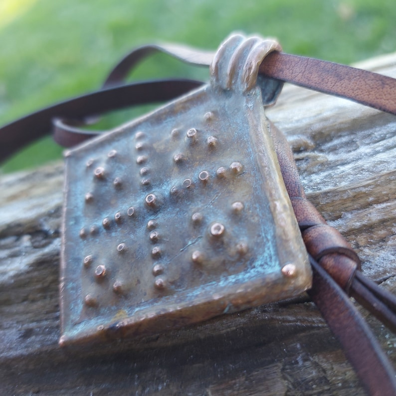 Hand Forged Copper Viking Rus Slavic Mokosh Mother Goddess Amulet ...