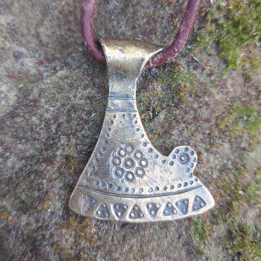 Viking Rus Axe Pendant , Slavic Pegan Amulet - Etsy